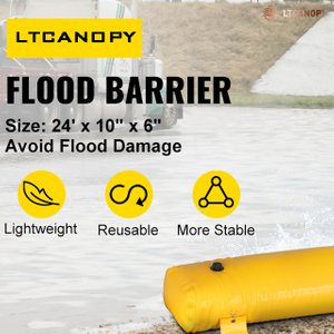 Movable Flood Barrier Tube wall Water Gate Flood Defence - Buy Movable ...