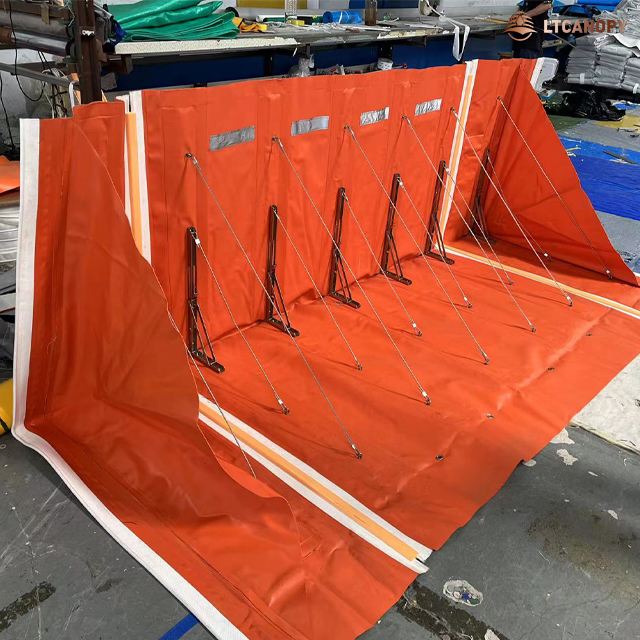 New Generation Flood control barriers Movable flood barrier boxwall ...