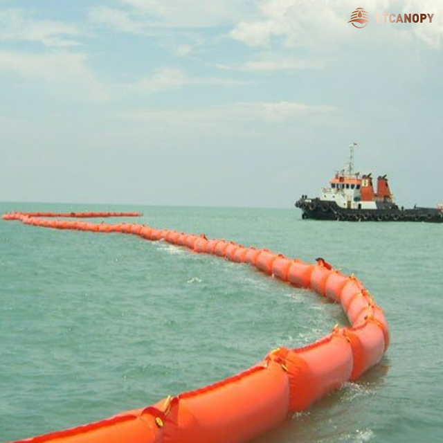 Floating Booms And Barriers China PVC Oil Boom Fence Boom Manufacturers ...
