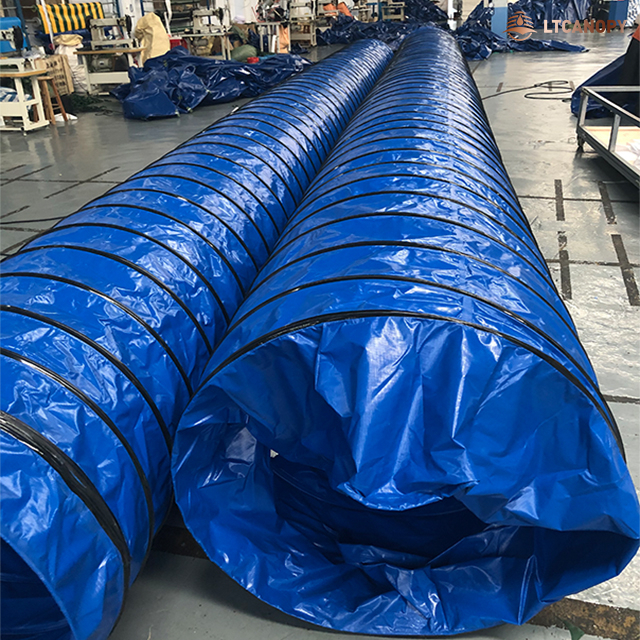 Ventilation Duct Flexible PVC Ducting Industrial Pipe Ventilation ...