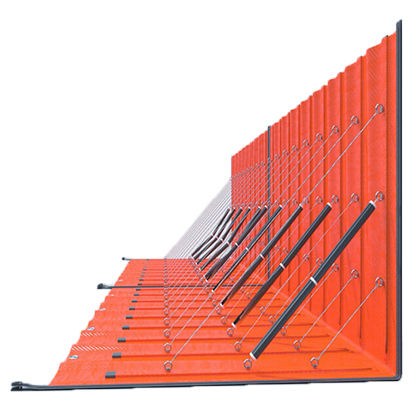 Door Deluge Baffle Barrier Safe Application Breakwater Move Flood Gate ...