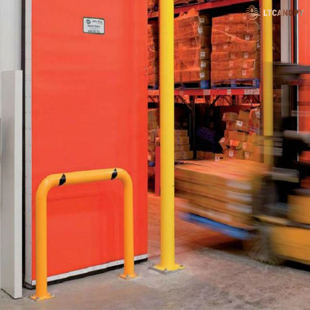 Automatic Flexible PVC Roll Up Doors For Building And Workshops - Buy ...